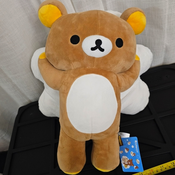 San-X | Toys | Sanx Rilakkuma Korilakkuma Bear With White Cloud Plush ...